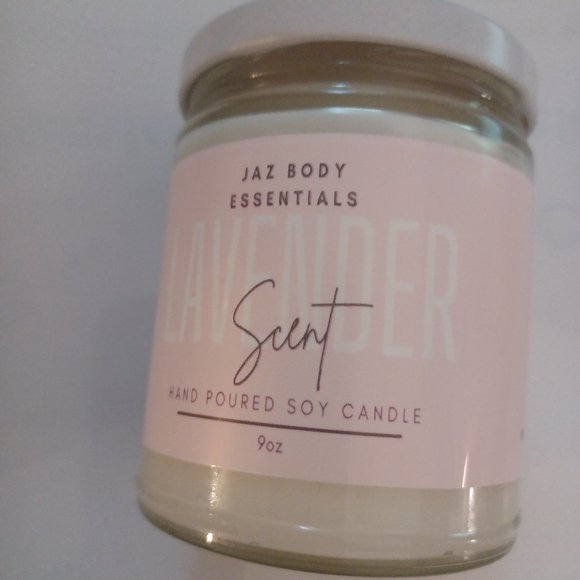 Jaz Body Essentials | Accents | Lavender Scented Handmade Candle | Poshmark